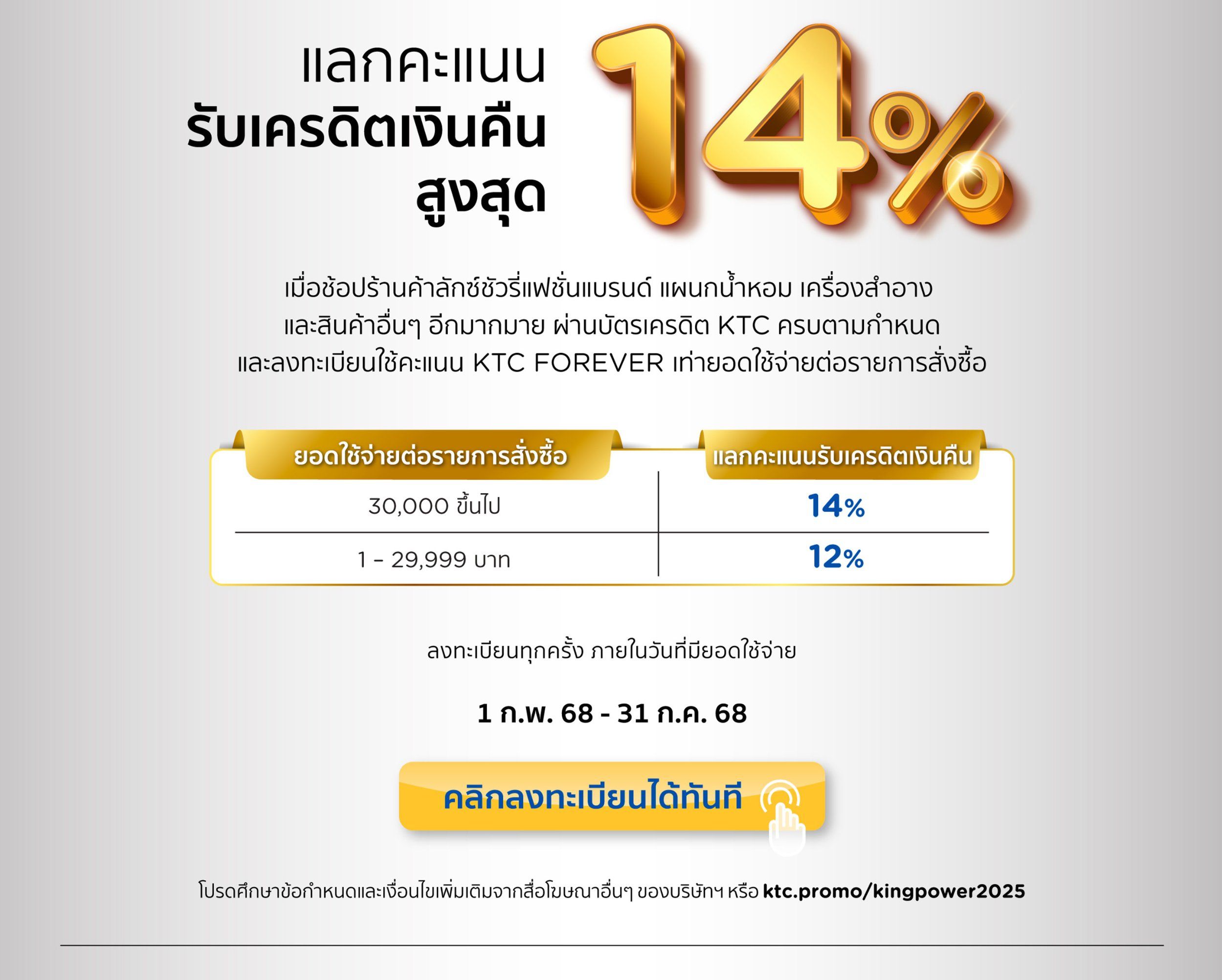 Partner KTC Bank - สิทธิพิเศษสำหรับลูกค้าบัตรเครดิต KTC